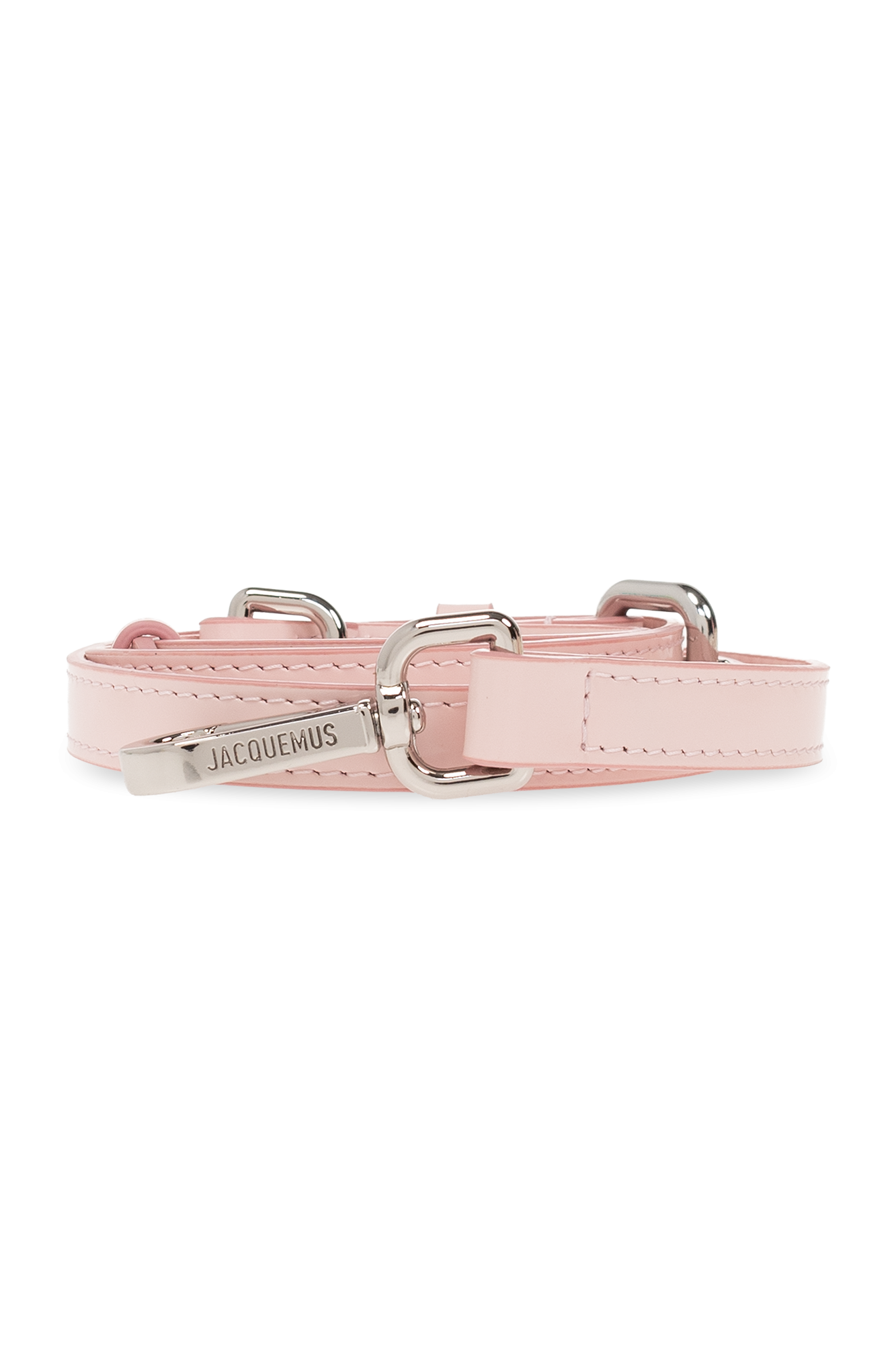 whipstitch trim top-handle bag - Pink 'Le Grand Bambino whipstitch trim top-handle bag - Pink 'Le Grand Bambino